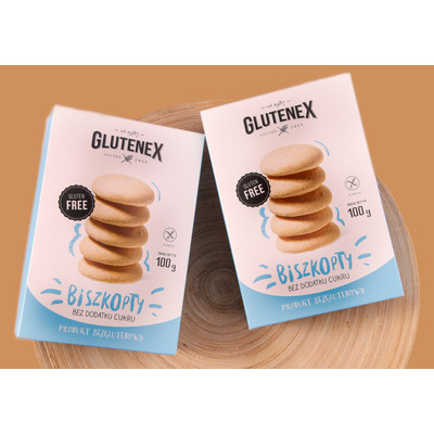 Glutenex babapiskóta cukormentes 100g - Tartós kekszek, sütemények ...